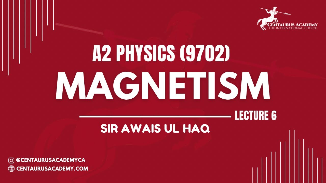 [Lecture 6] Magnetism A2 CAIE - YouTube