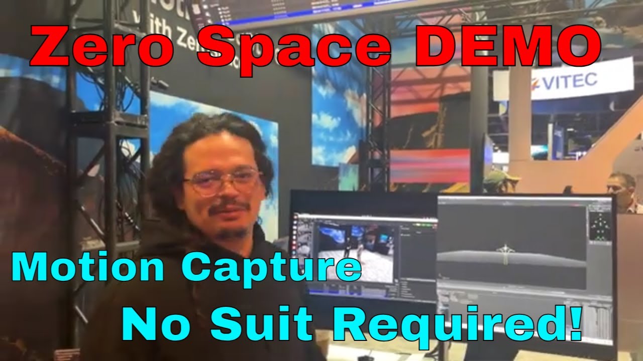 WATCH Zerospace Captury motion capture without a suit - YouTube