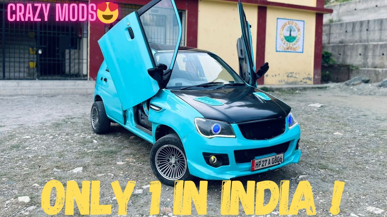 Modified ALTO K10 - Best Modifications in INDIA | Lamborghini Doors ...