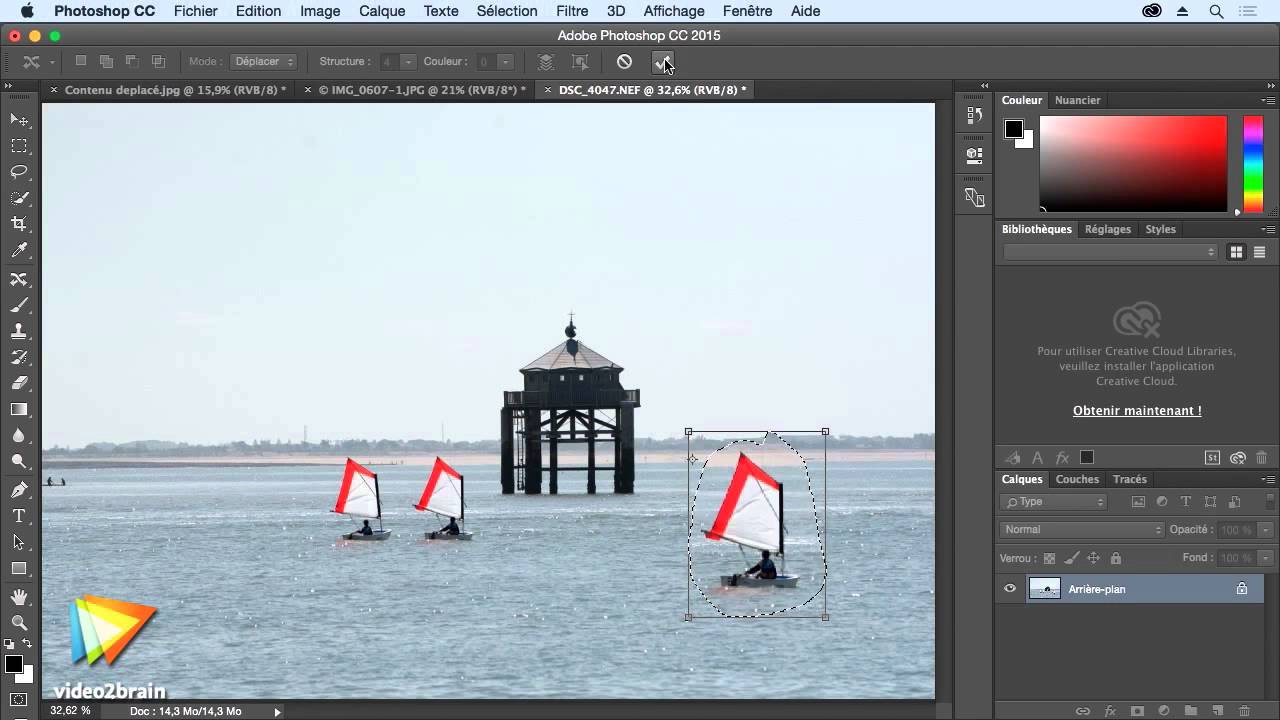 Photoshop CC : Les nouveautés 2015 - trailer | video2brain.com - YouTube