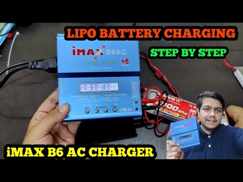 HOW TO CHARGE LI-PO BATTERY USING iMAX B6 AC Charger ? | BALANCED ...