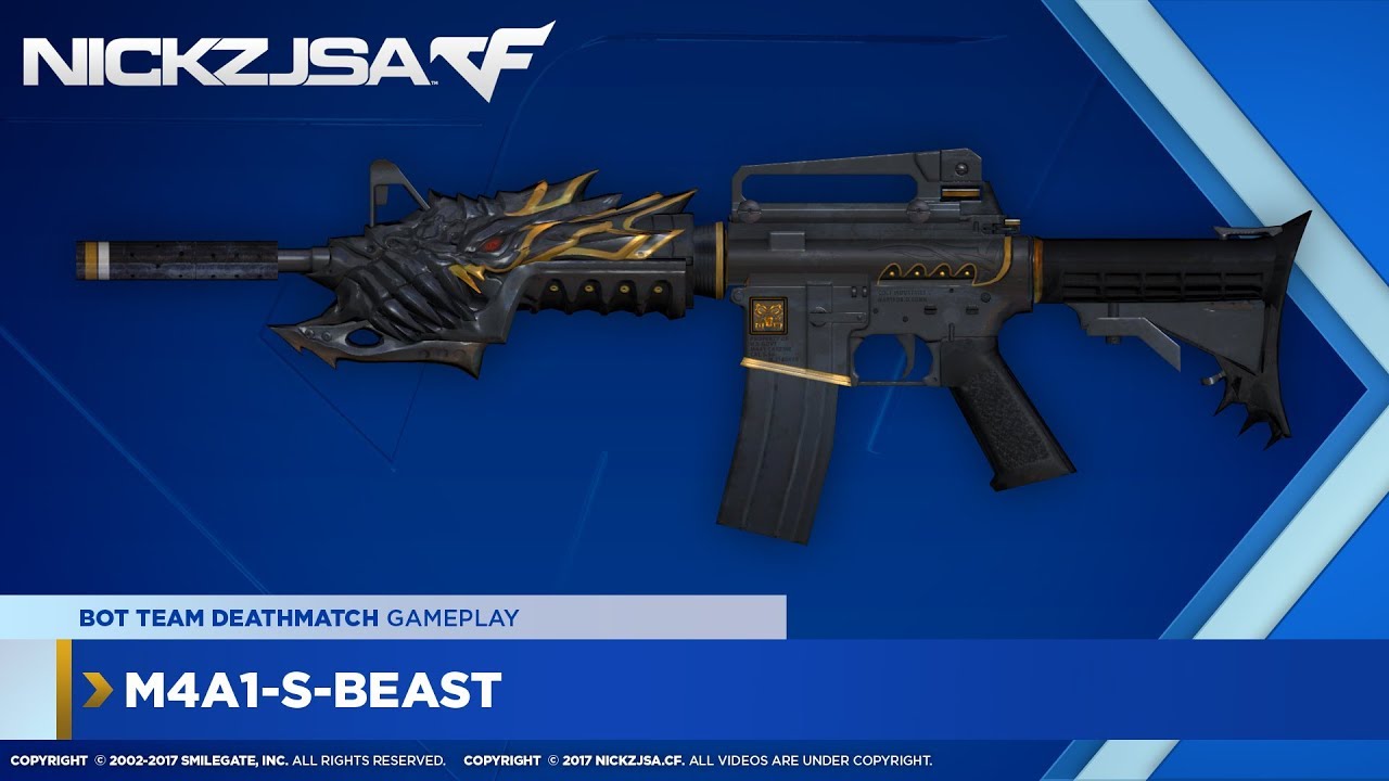 M4A1-S-Beast | CROSSFIRE China 2.0 - YouTube