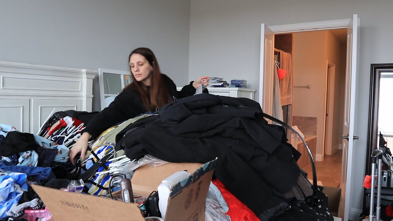 EXTREME CLEAN UP & UNPACKING | MASTER BEDROOM SET UP - YouTube