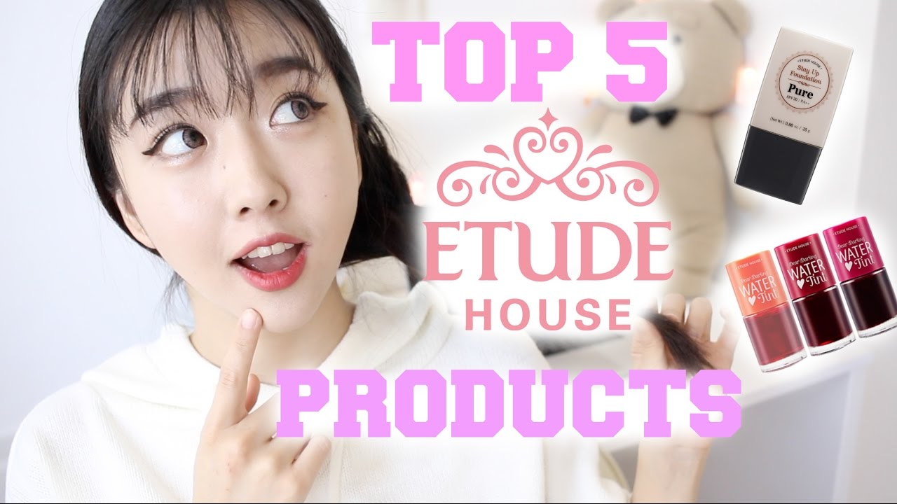 TOP 5 ETUDE HOUSE MAKEUP RECOMMENDATIONS | Sunnydahye - YouTube