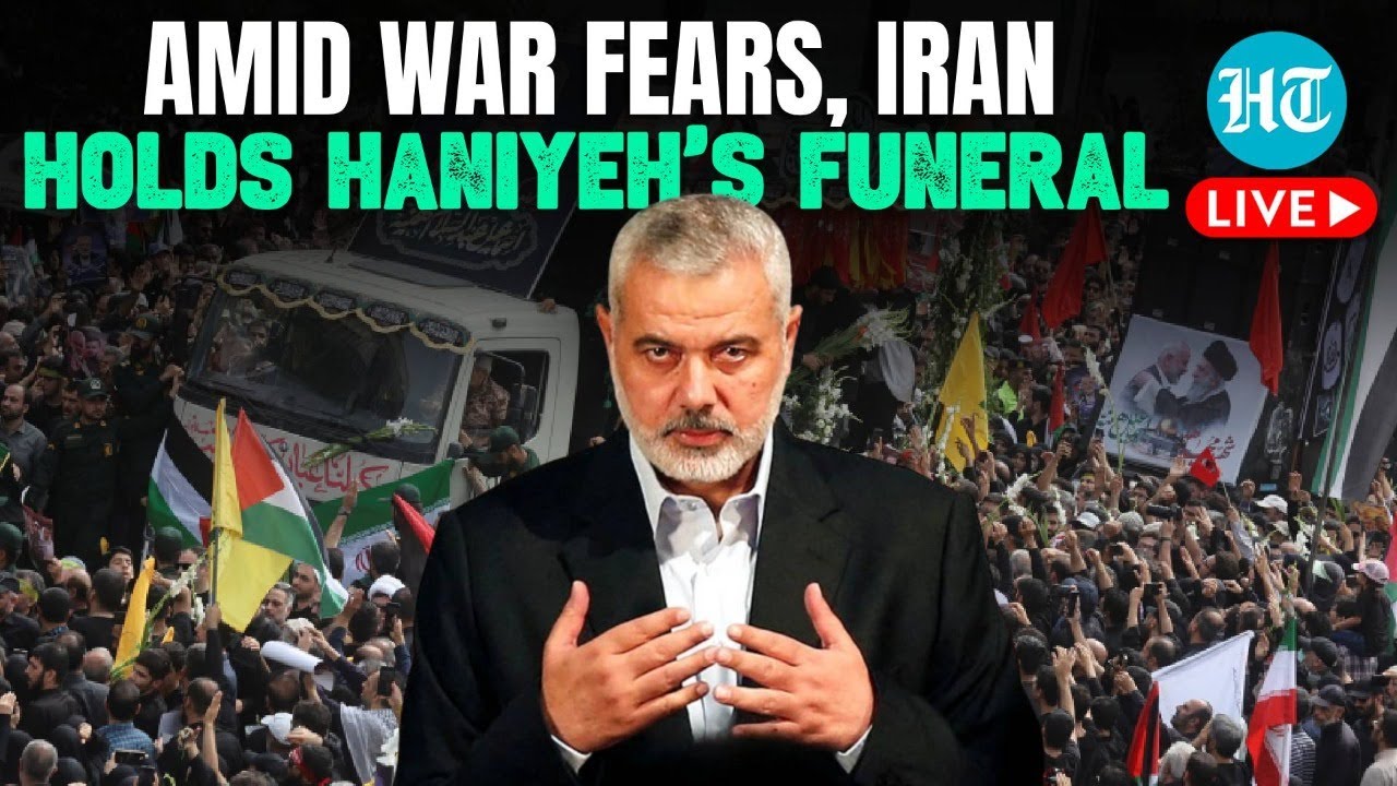 Ismail Haniyeh Funeral Live | Hamas Chief Killed In Tehran | Haniyeh ...