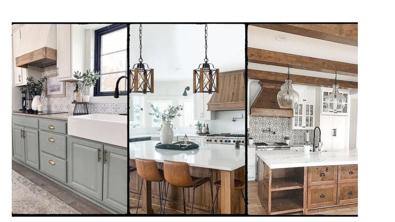 Traditional Farmhouse kitchen - YouTube