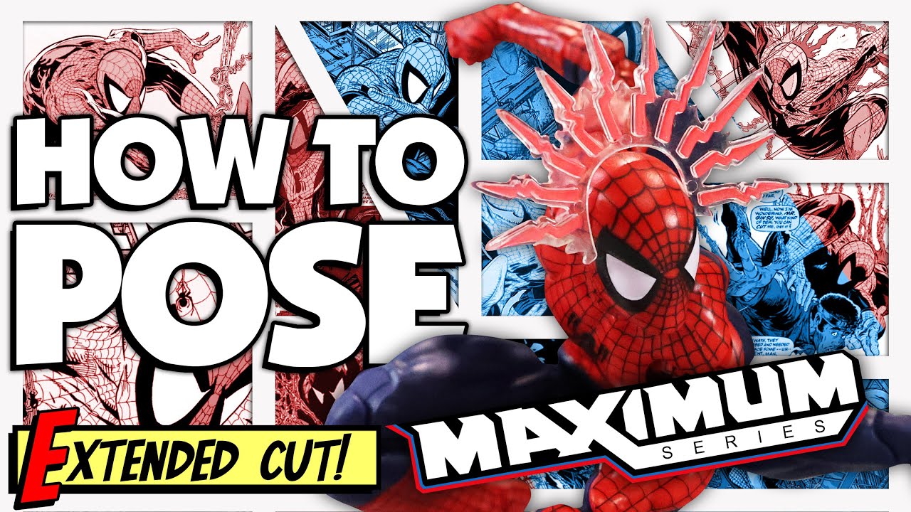 How To Pose Marvel Legends Maximum Series Spider-Man (Extended Cut ...