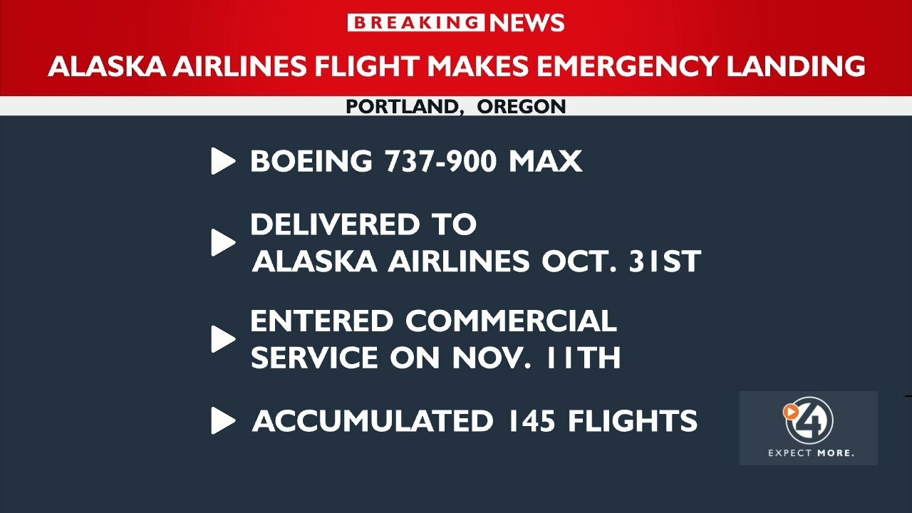Evidence found and investigation underway on Alaska Airlines flight ...