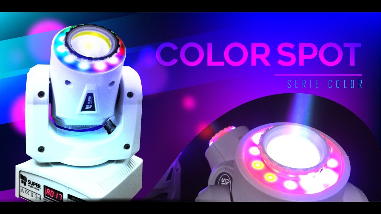 Color Spot / Cabeza móvil - YouTube