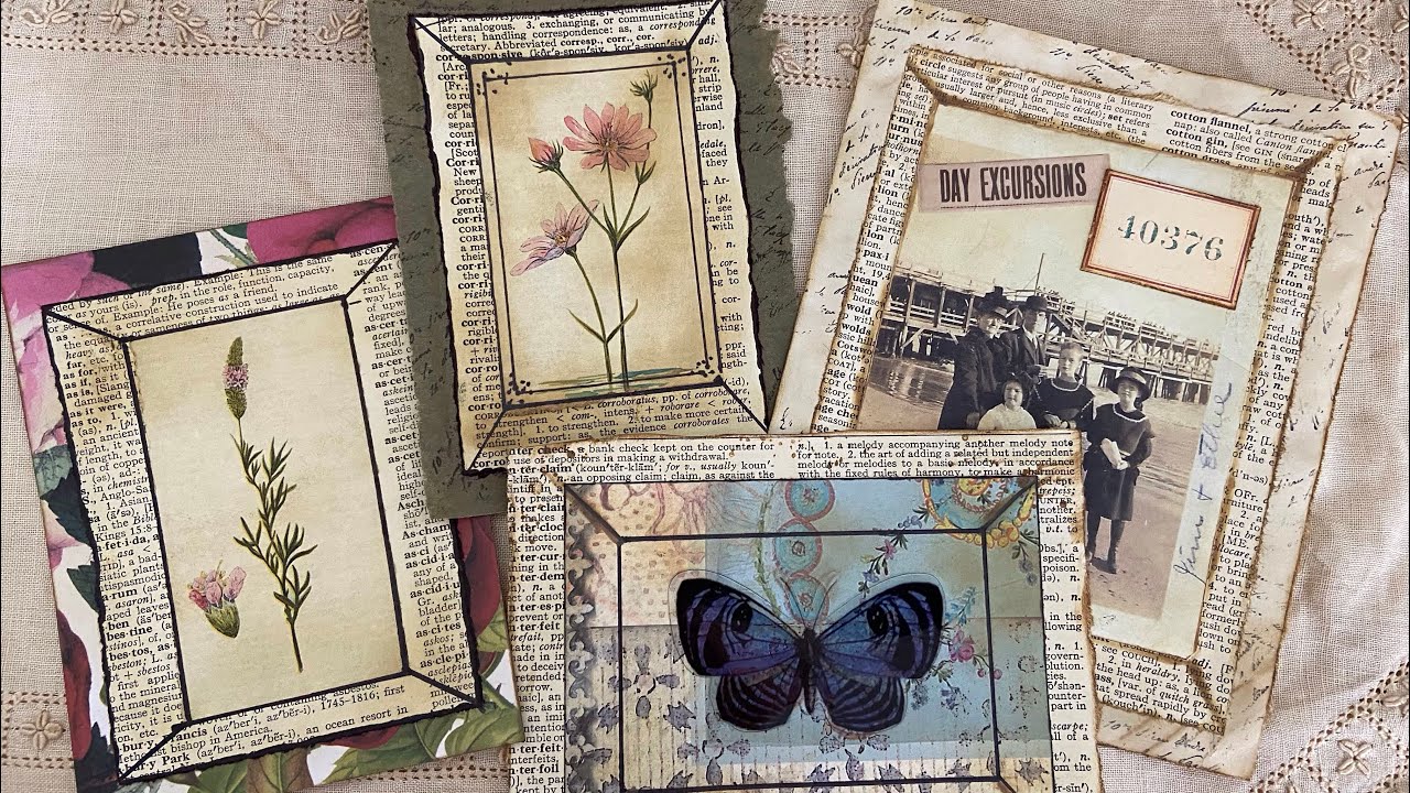 Faux Frame Ephemera - YouTube