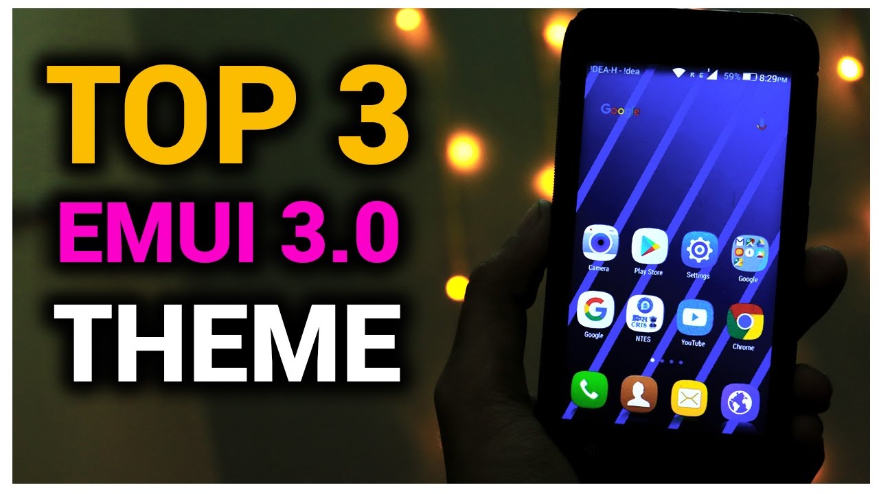 Top 3 hwt |Latest Emui 3.0| themes for Huawei |Emotion UI 3.0| - YouTube