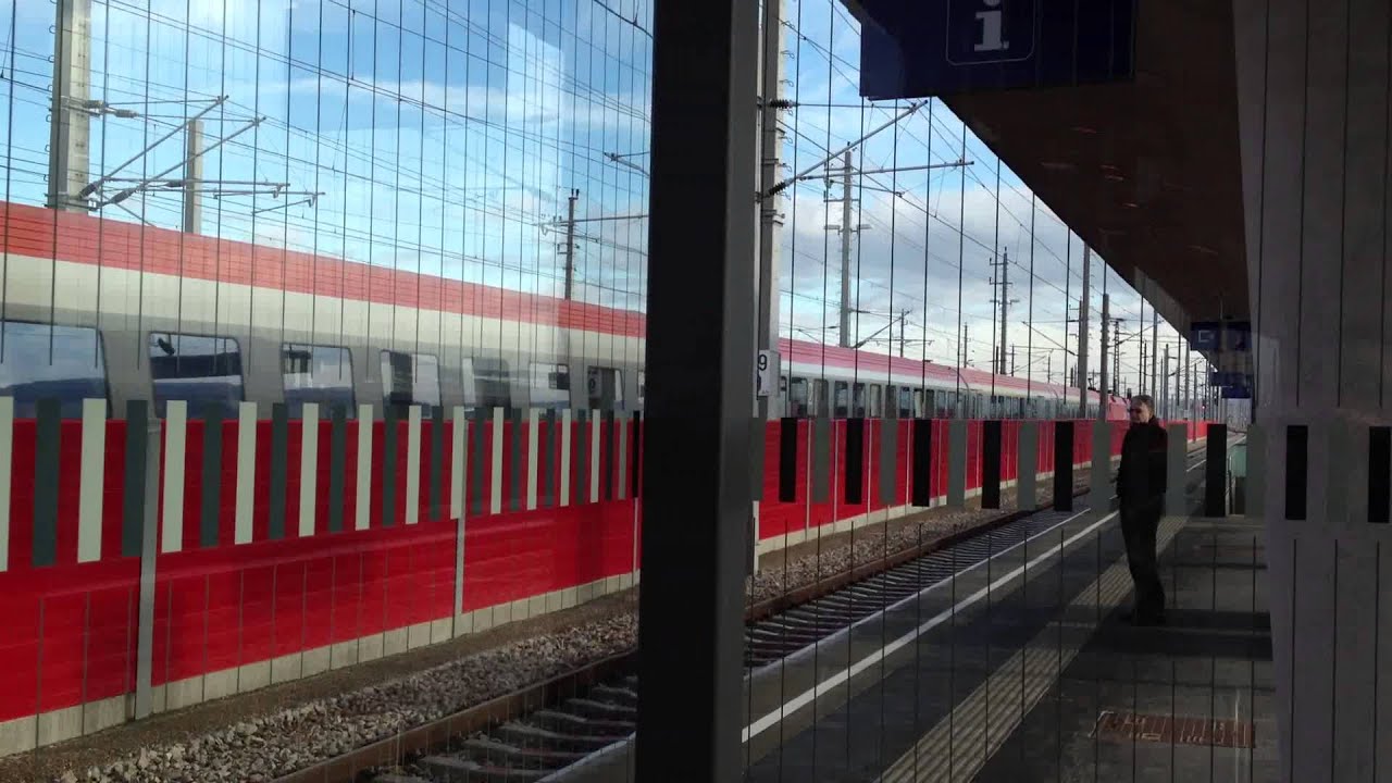 ÖBB Intercity - Durchfahrt Bahnhof Tullnerfeld - YouTube