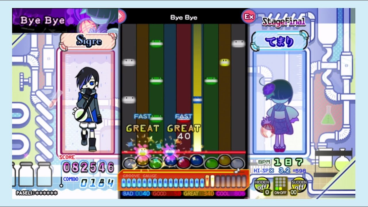 [ポップン] Bye Bye (EX) Lv47 - YouTube