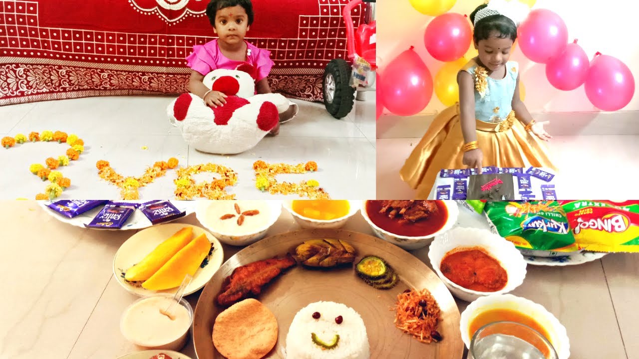 Kids Special Birthday Thali॥ Birthday Traditional Recipe॥Birthday ...