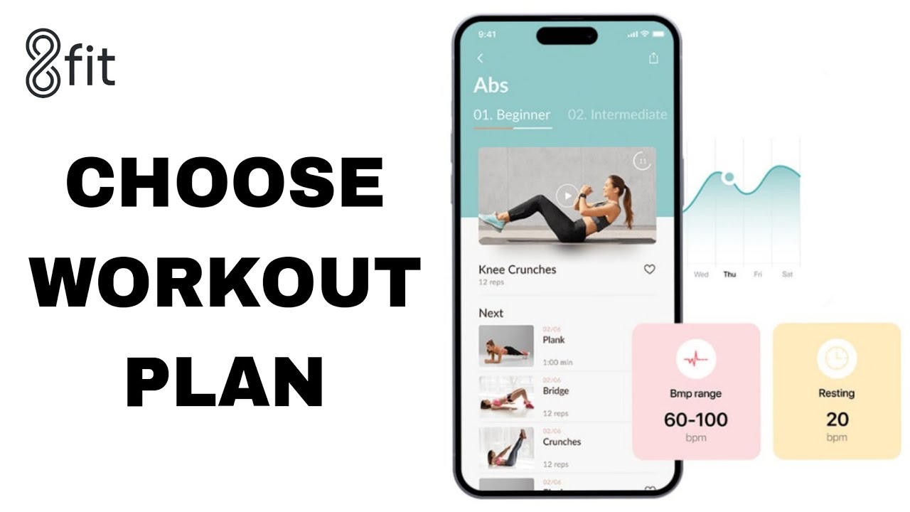 How To Choose Workout Plan On 8fit App - YouTube