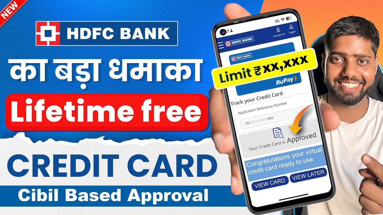 HDFC Lifetime Free Credit Card Apply Online 2025 | Hdfc Lifetime Free ...