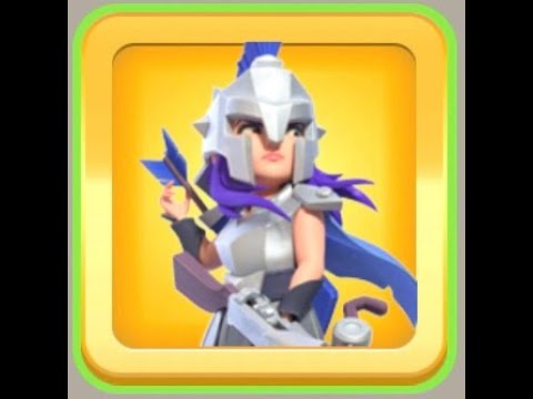 Gladiator Queen Skin Animation | Archer Queen | Clash of Clans (No ...