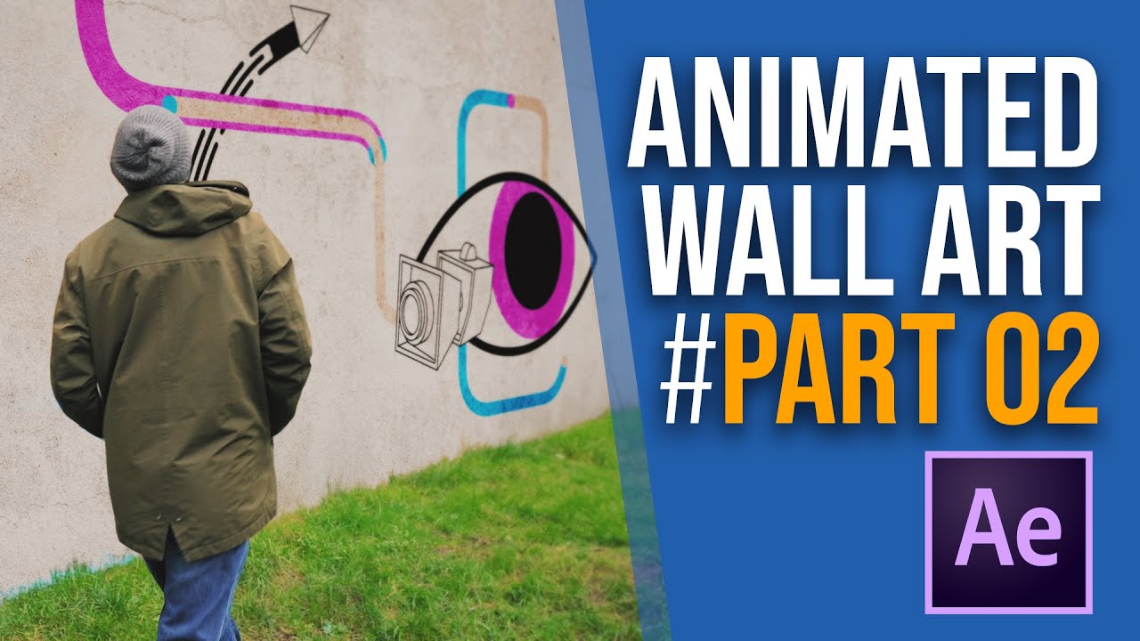Real Live Wall Art Animation in Adobe After Effects - PART 02 - [Chroma ...