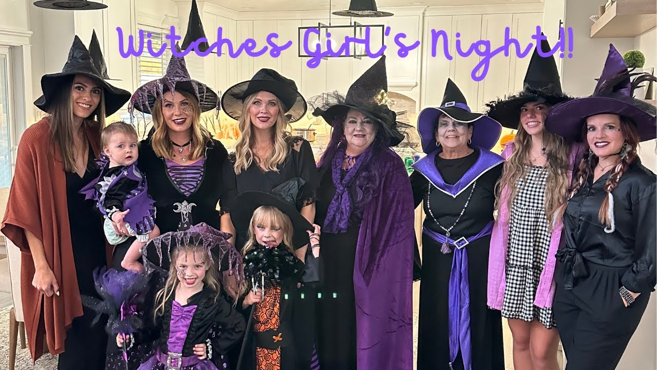Witches Girl's Night!! - YouTube