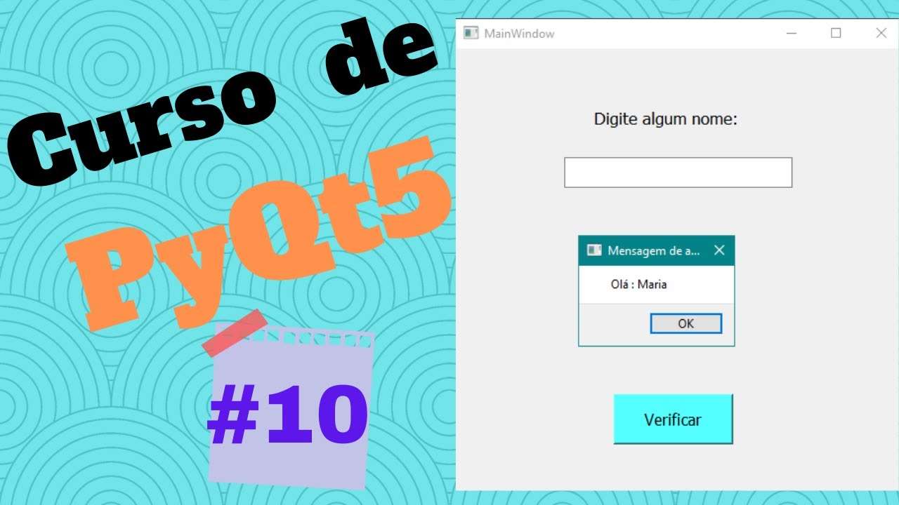 Curso De Pyqt5 10 Message Box Youtube