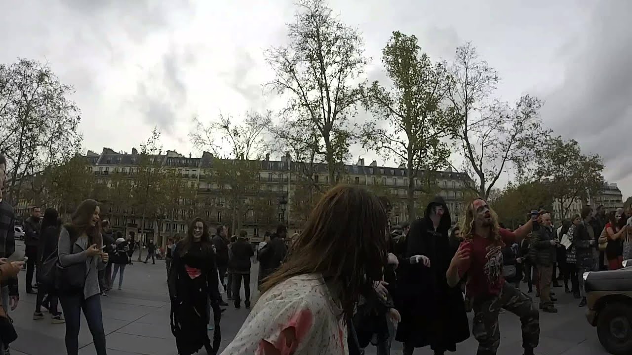 Zombie Walk Paris 2014 - YouTube