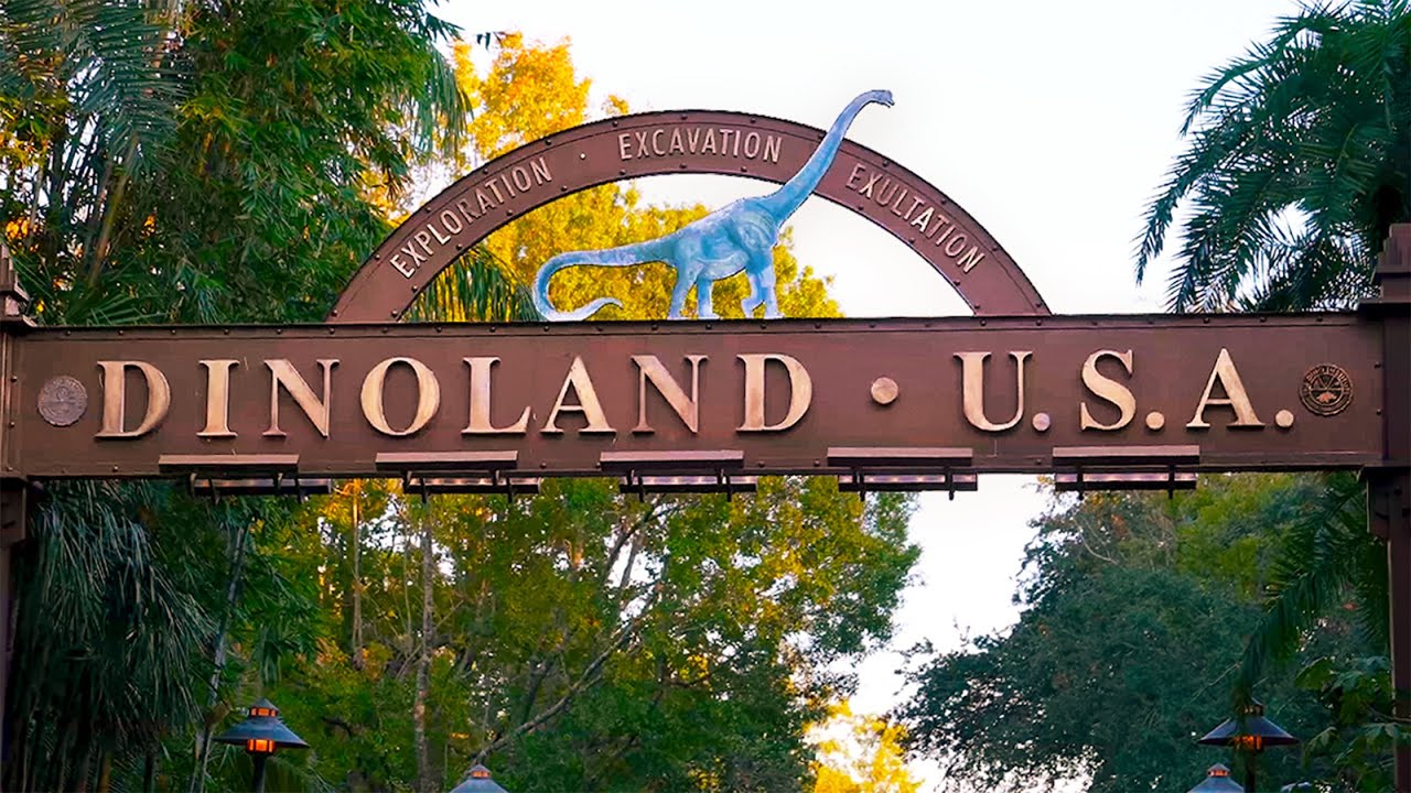 DinoLand, U.S.A. Full Tour at Disney's Animal Kingdom - Walt Disney ...
