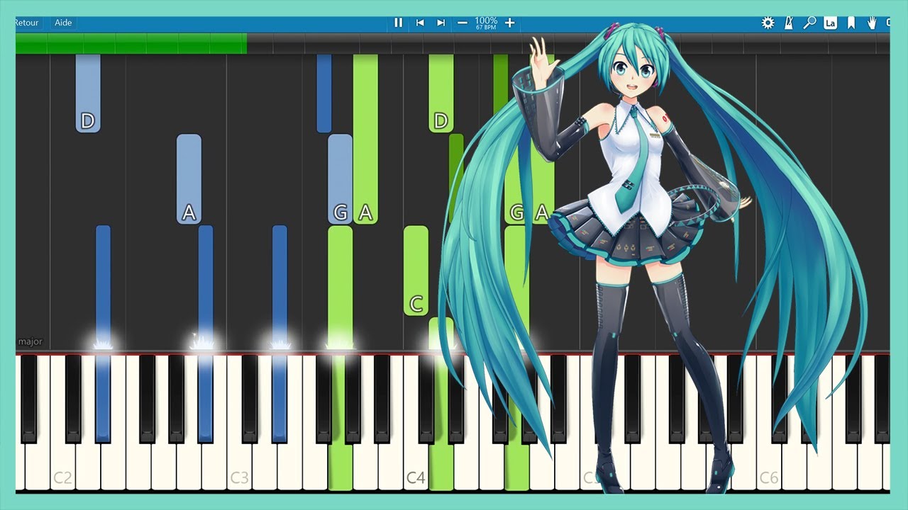 Ghost Rule, - Deco*27 ft. Hatsune Miku [PIANO TUTORIAL + SHEET MUSIC ...