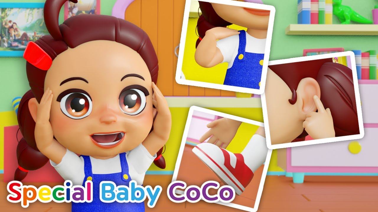 🦶 Head Shoulders Knees & Toes + More Nursery Rhymes & Kids Songs ...