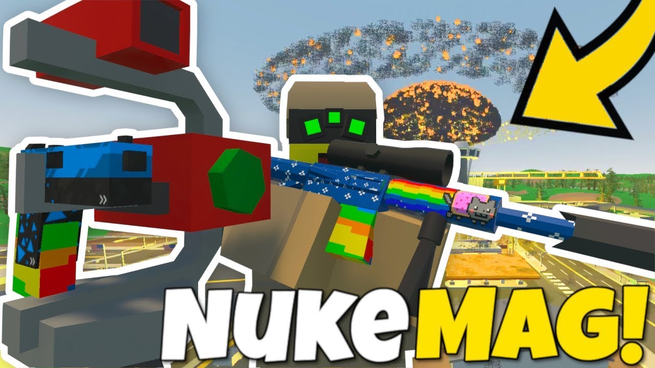 NUCLEAR BOMB SHOOTING PISTOL! - Modded Unturned #83 - YouTube