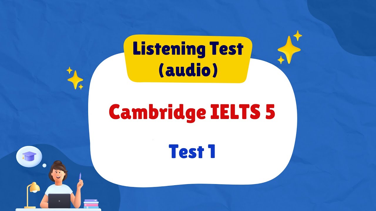 Cambridge IELTS 5 | Listening Test 1 | All English 4U - YouTube