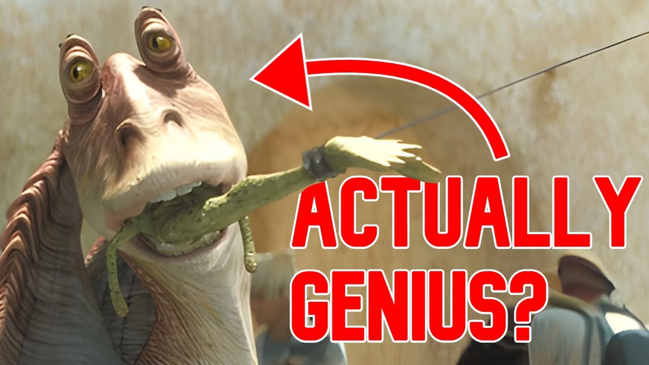 Jar Jar Binks Was A CGI Masterpiece (and here's why) - YouTube