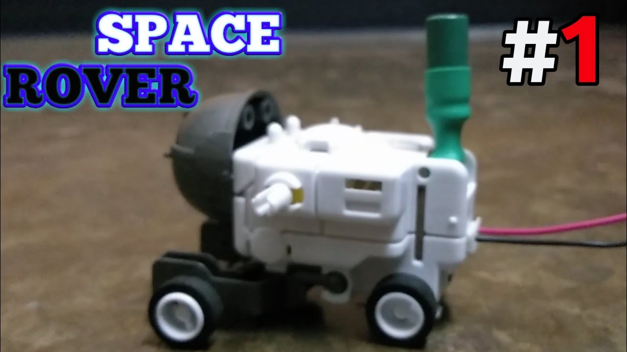 How to make space rover || from my new solar rechargable space fleet ...