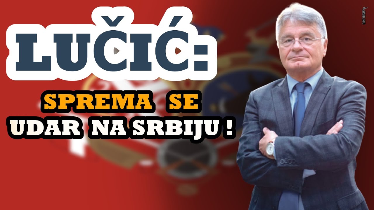 Dejan Lučić sve objasnio: Evo ko sve sprema destabilizaciju Srbije u ...