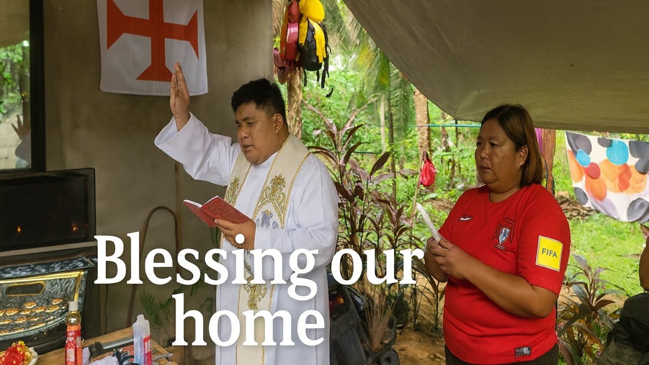 Blessing our house in the Philippines 🇵🇭 - YouTube