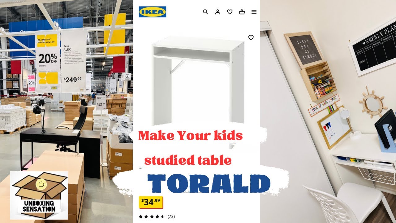 Thanks to Ikea 80th Anniversary I got Torald Table - YouTube