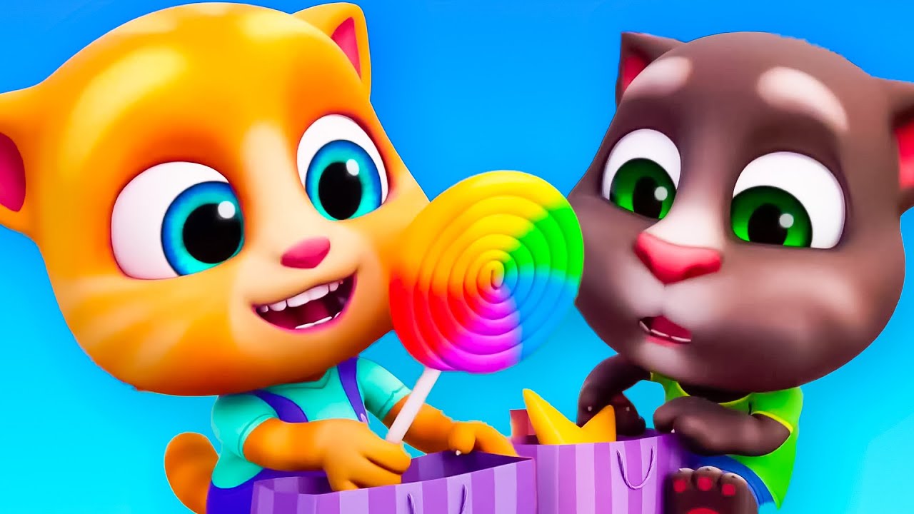 Talking Tom 🔴 All episodes in a row - YouTube