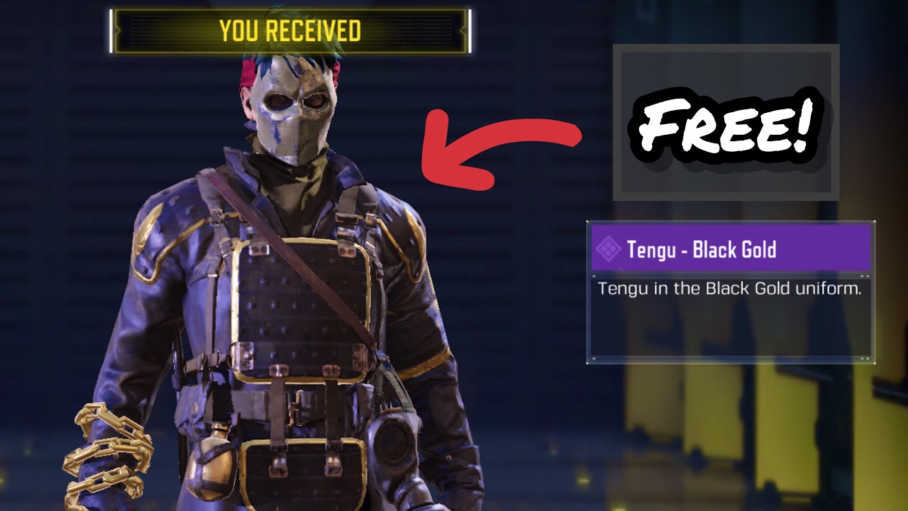 *NEW* TENGU - Black Gold | Call Of Duty Mobile GamePlay - YouTube