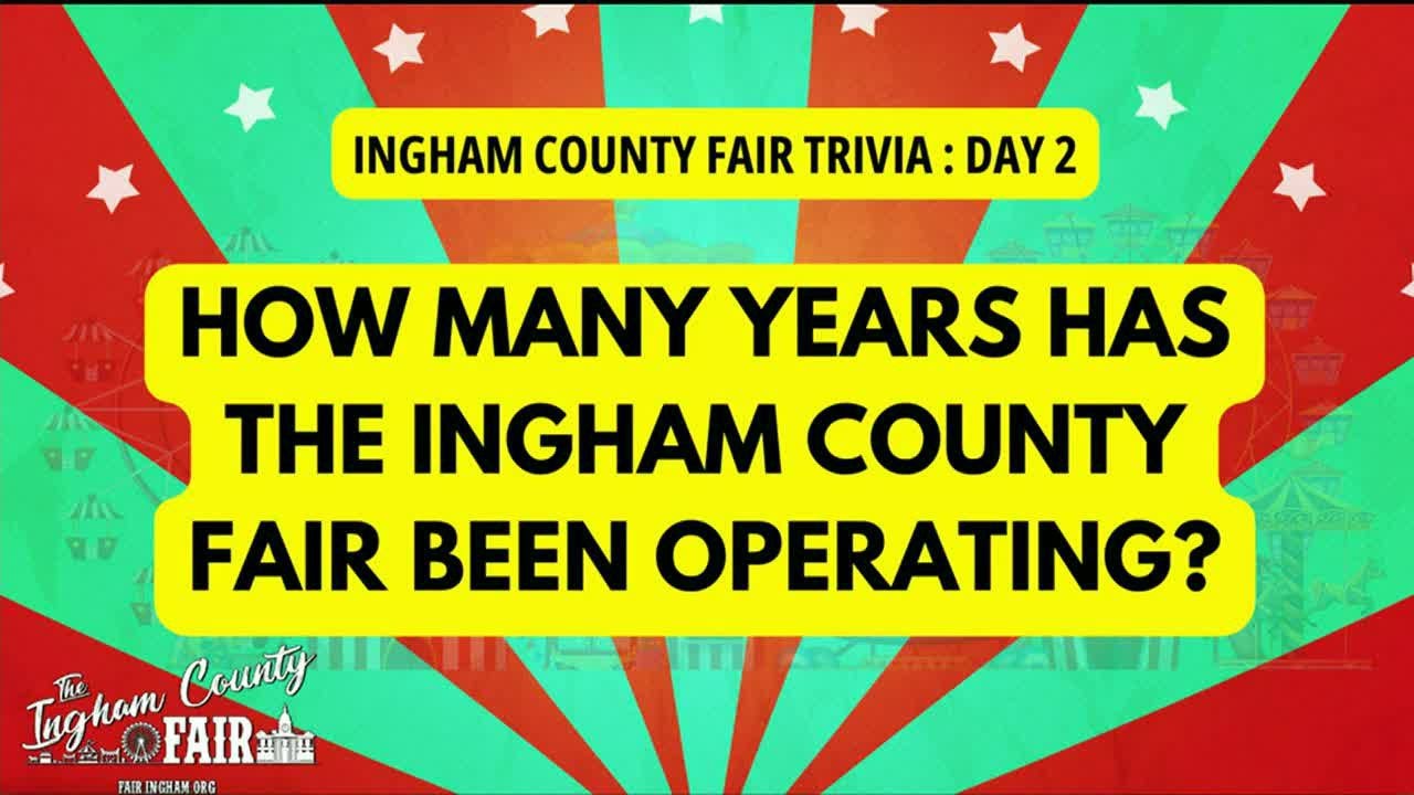 Ingham County Fair Trivia Day 2 - YouTube