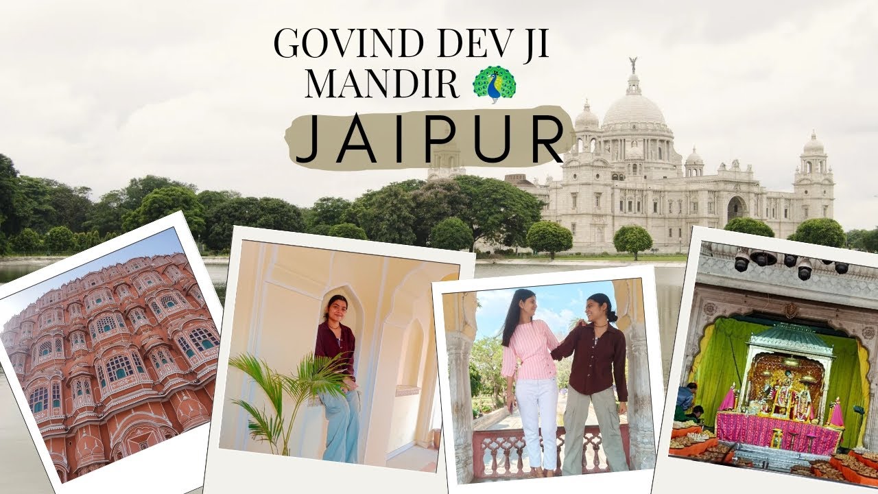 GOVIND DEV JI MANDIR 🦚(jaipur) - part 1🌸#travel #vlog #vlogging # ...