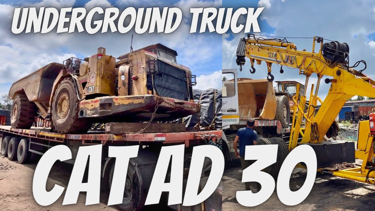 UNDERGROUND TRUCK CAT AD 30 REVIEW IN HINDI - YouTube