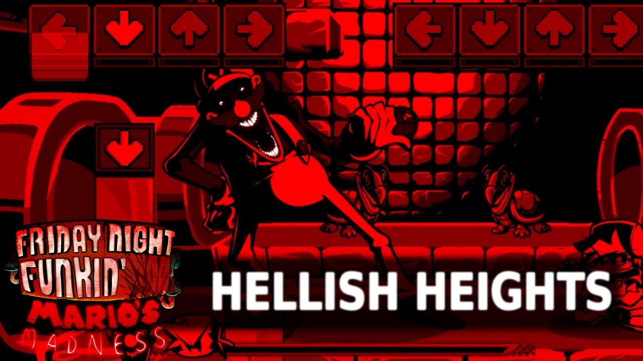 Friday Night Funkin' Mario's Madness V2 - Hellish Heights | Ep. 8 - YouTube