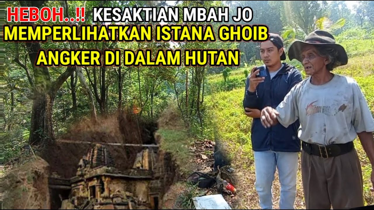 VIRAL..!! Kesaktian Mbah Jo Memperlihatkan Istana Angker Ghoib Di Dalam ...
