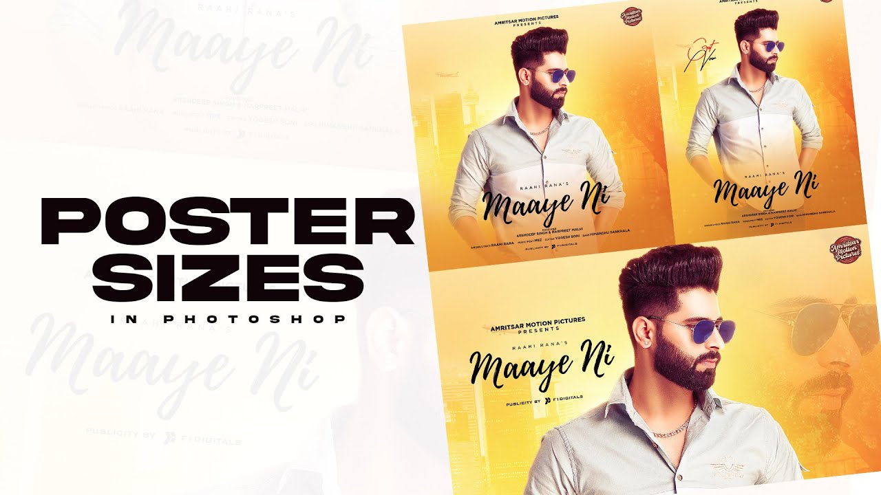 How to Resize Poster in Photoshop - Step By Step Tutorials - Poster ...