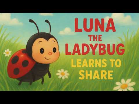 Luna Learns to Share🐞 | Bedtime Stories for Kids | Toddler Storytime Fun | Sharing is Caring