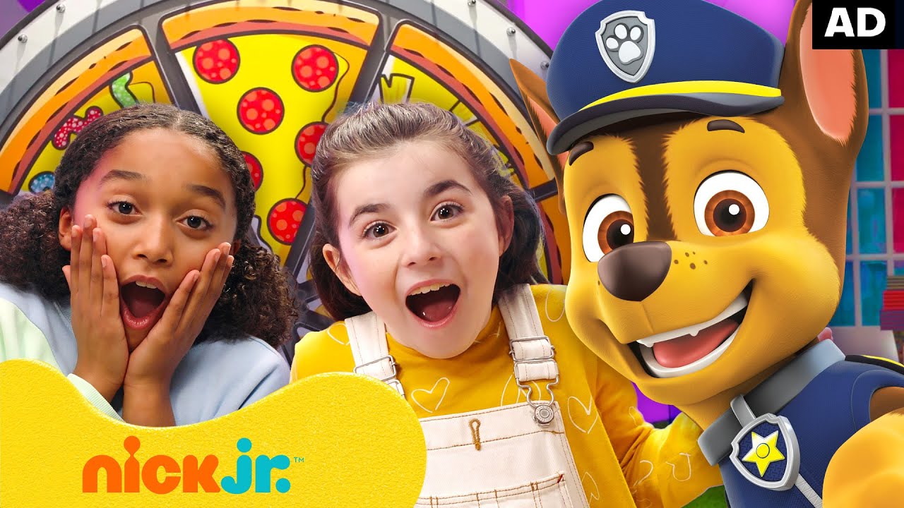 Spin the Pizza Wheel! w/ PAW Patrol & Chuck E. Cheese 🍕 | Nick Jr ...
