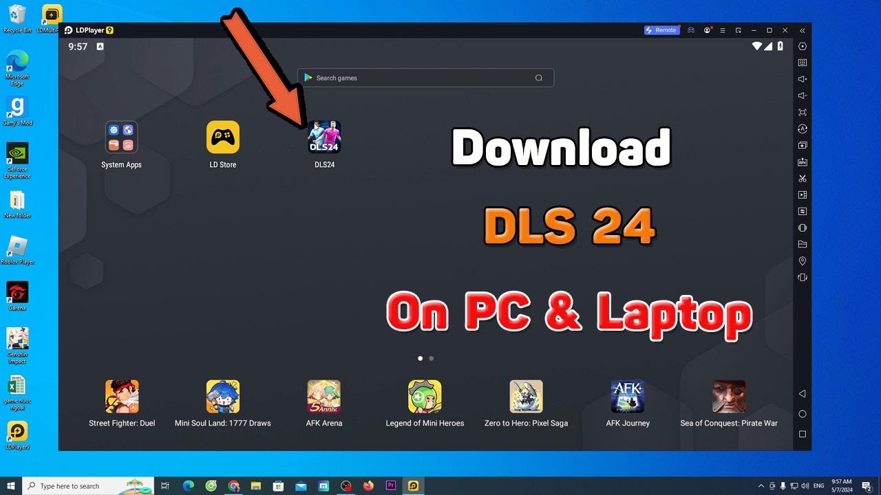 How to download Dls 24 on pc laptop - How to play dls24 game on pc ...
