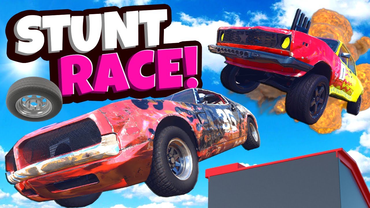 Insane Stunt Race Ends in Many Crashed Cars & Tears... (Wreckfest ...