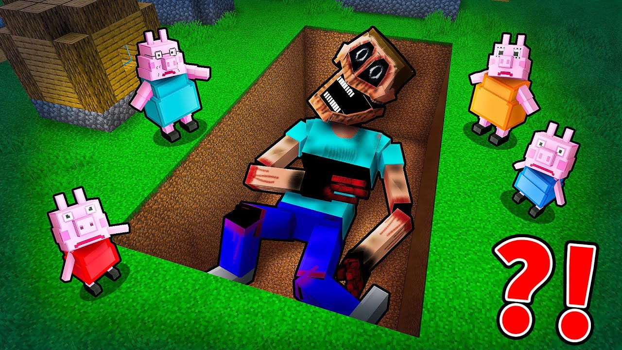 Peppa Pig Found a BURIED ALIVE MIMIC in Minecraft... - YouTube