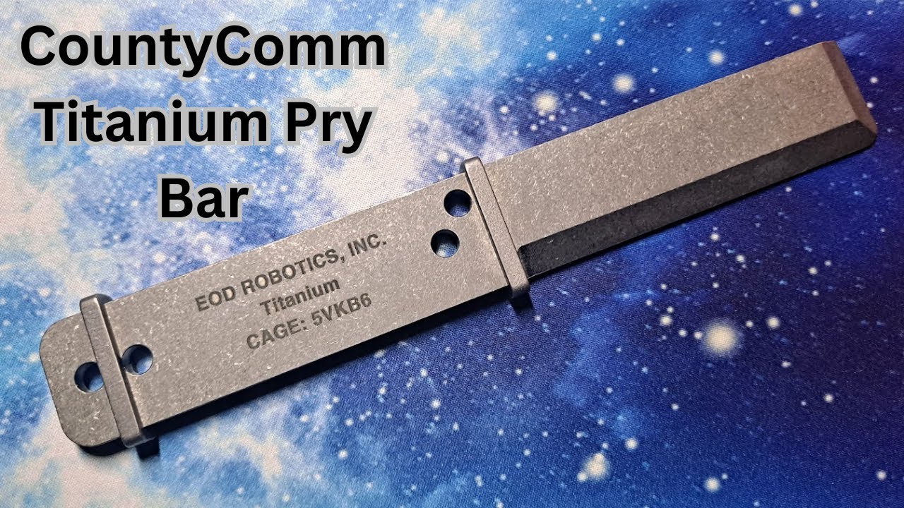 CountyComm Titanium Pry Bar. - YouTube