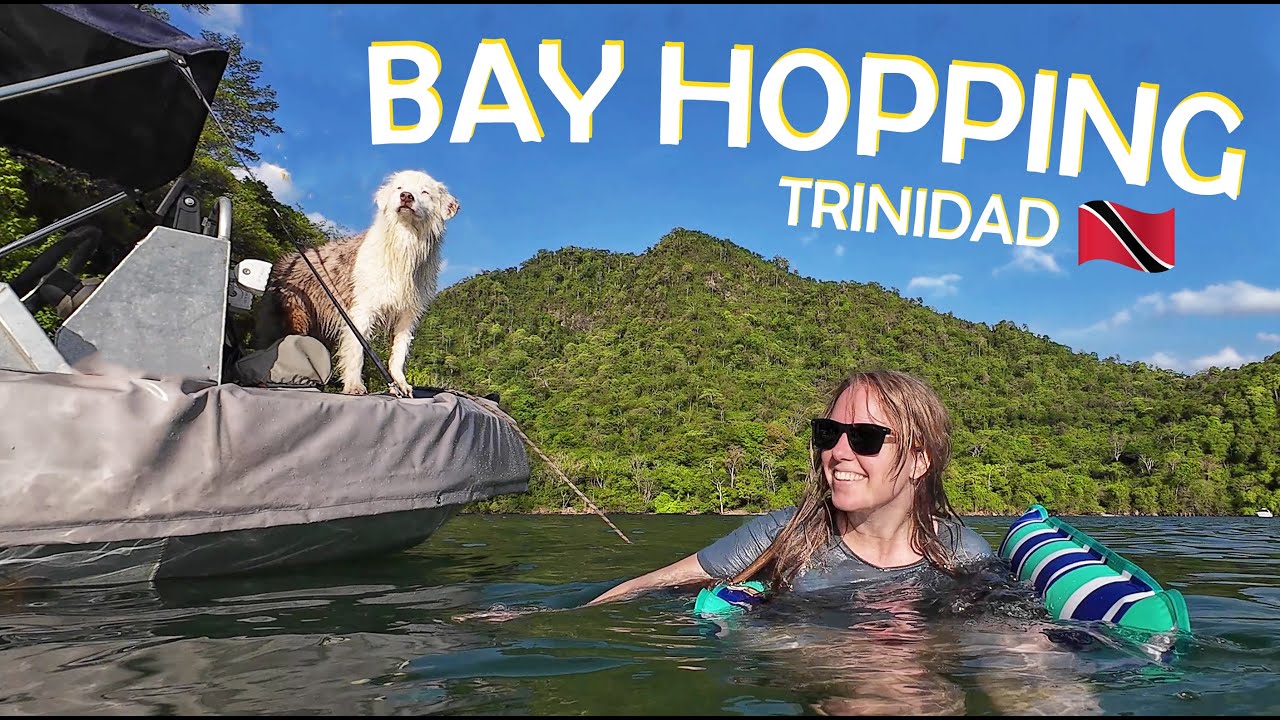 Tour the tropical Trinidad coast by boat to SCOTLAND BAY! | Trinidad ...